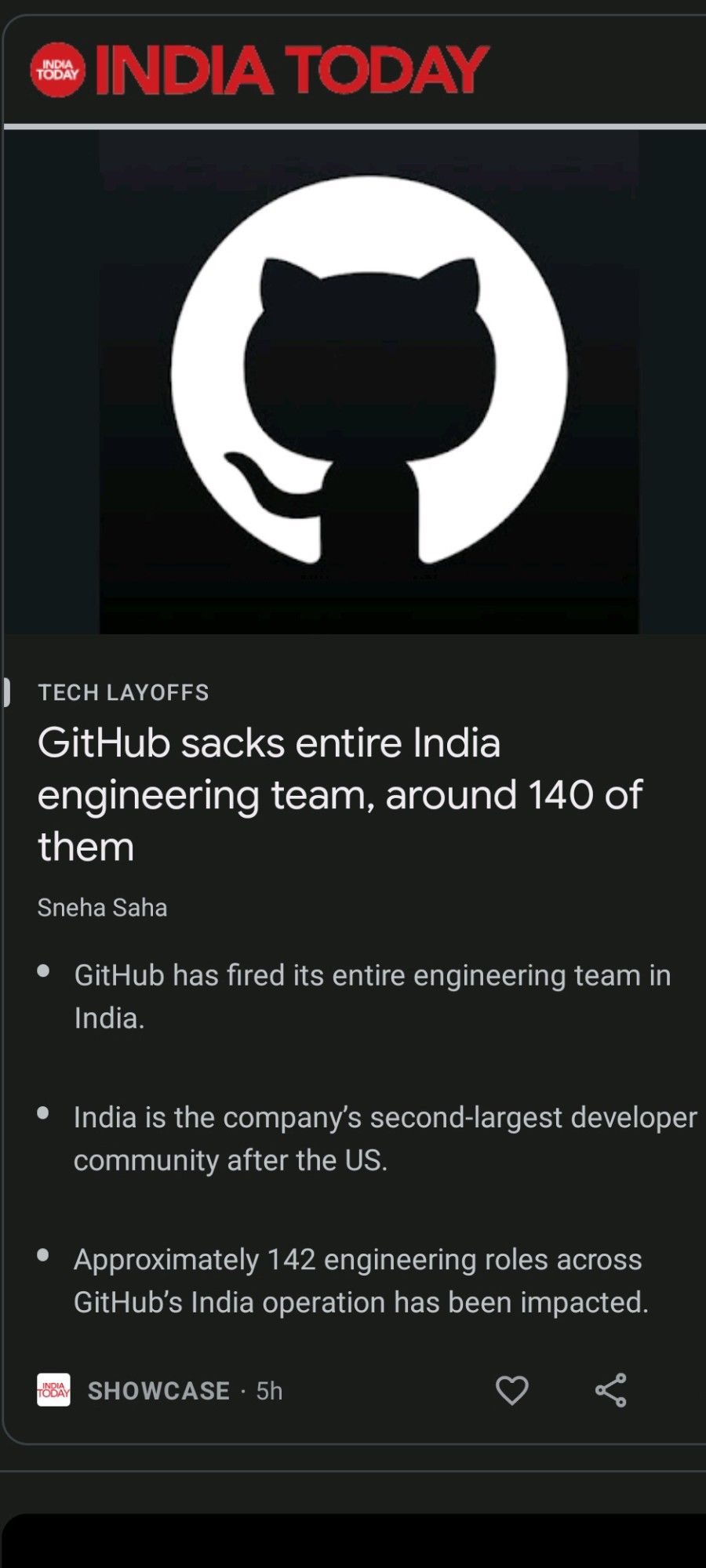 Tawsia Rasool on LinkedIn: #github #layoffs2023 Tawsia Rasool on LinkedIn: #github #layoffs2023