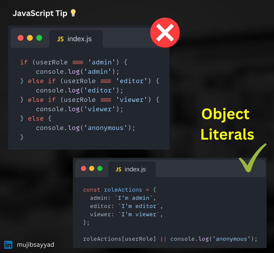 Mujib Sayyad on LinkedIn: #javascript #javascript #codingtips # ... Mujib Sayyad on LinkedIn: #javascript #javascript #codingtips # ...
