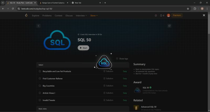 Naman Shrimali on LinkedIn: #sqlbadge #leetcode #datascience # ... Naman Shrimali on LinkedIn: #sqlbadge #leetcode #datascience # ...