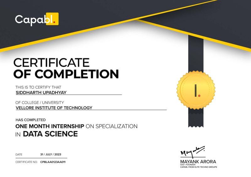 SIDDHARTH UPADHYAY on LinkedIn: I am thrilled to share that I have ... SIDDHARTH UPADHYAY on LinkedIn: I am thrilled to share that I have ...