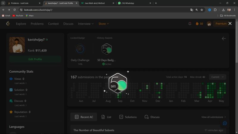 Kavish Vijay on LinkedIn: #leetcode #coding #programming # ... Kavish Vijay on LinkedIn: #leetcode #coding #programming # ...