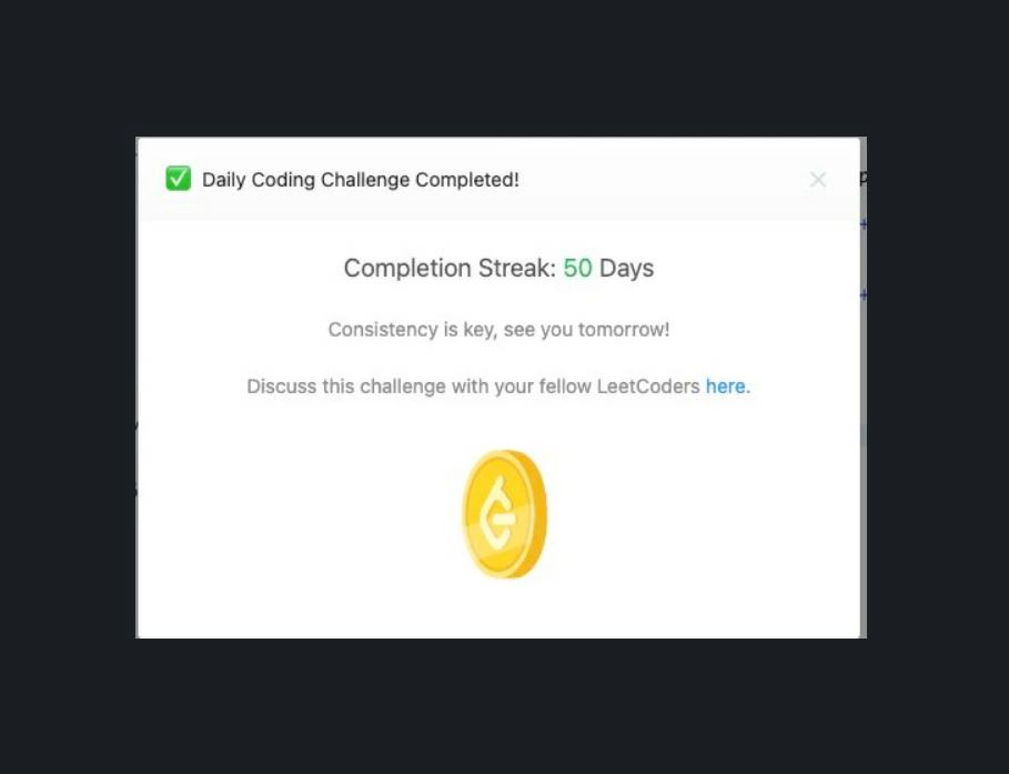 GOWTHAM CH on LinkedIn: 🏅 Celebrating a 50-Day LeetCode Streak in 2024 ... GOWTHAM CH on LinkedIn: 🏅 Celebrating a 50-Day LeetCode Streak in 2024 ...
