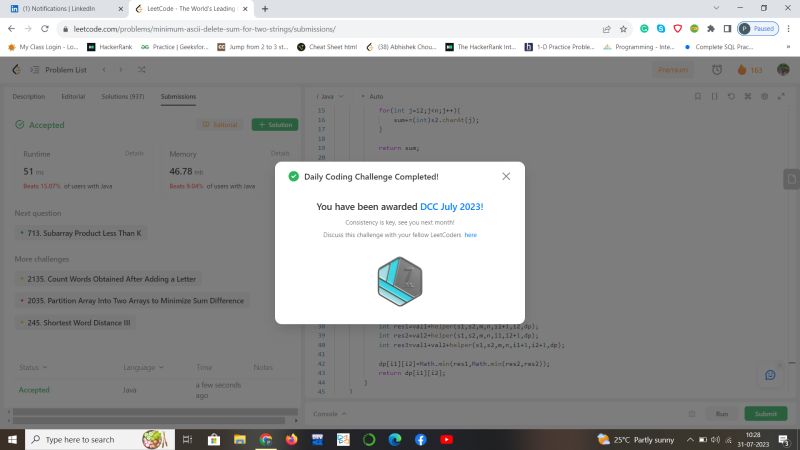 Pushkar Dayal on LinkedIn: #leetcode #codingjourney #achievements # ... Pushkar Dayal on LinkedIn: #leetcode #codingjourney #achievements # ...