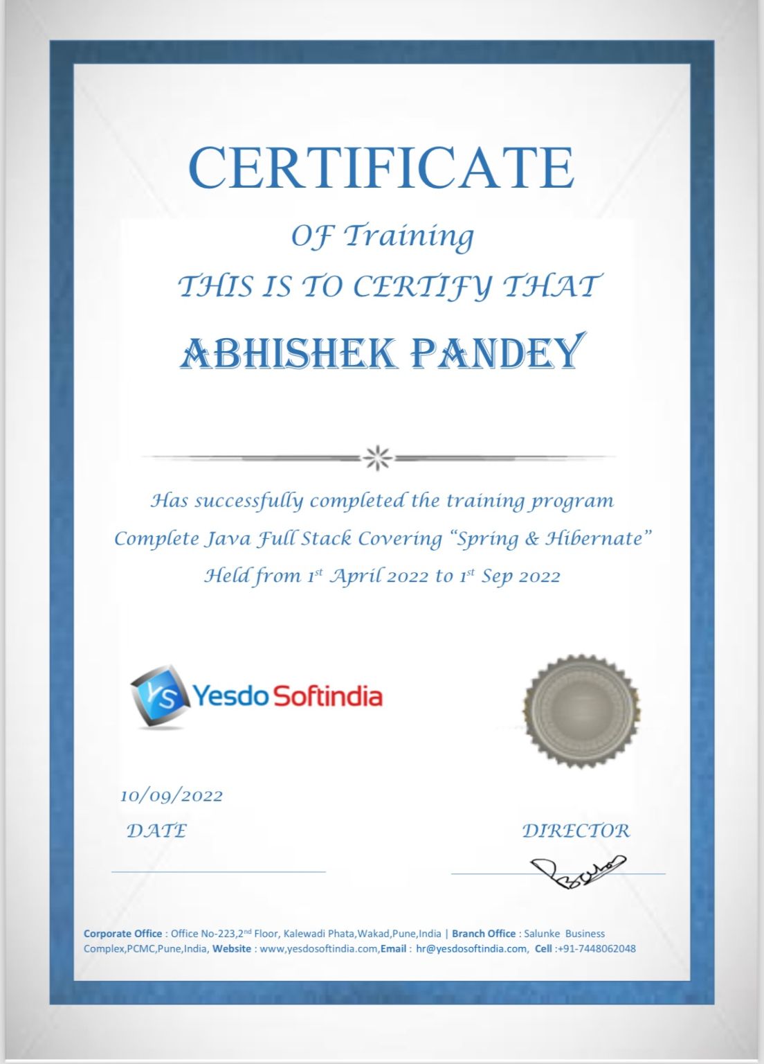 Abhishek Pandey on LinkedIn: I'm thrilled to announce that I have ... Abhishek Pandey on LinkedIn: I'm thrilled to announce that I have ...