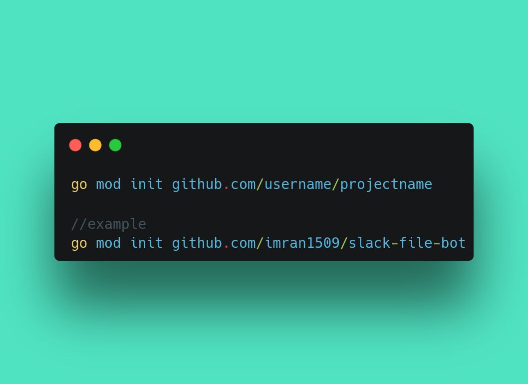 Mohd Imran on LinkedIn: 💻🚀 Go Tip 🚀💻 When running go mod init, provide ... Mohd Imran on LinkedIn: 💻🚀 Go Tip 🚀💻 When running go mod init, provide ...