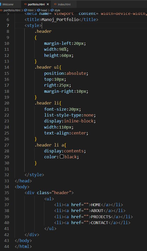 Manoj V on LinkedIn: #webdevelopment #webtrainingweek #css #html # ... Manoj V on LinkedIn: #webdevelopment #webtrainingweek #css #html # ...