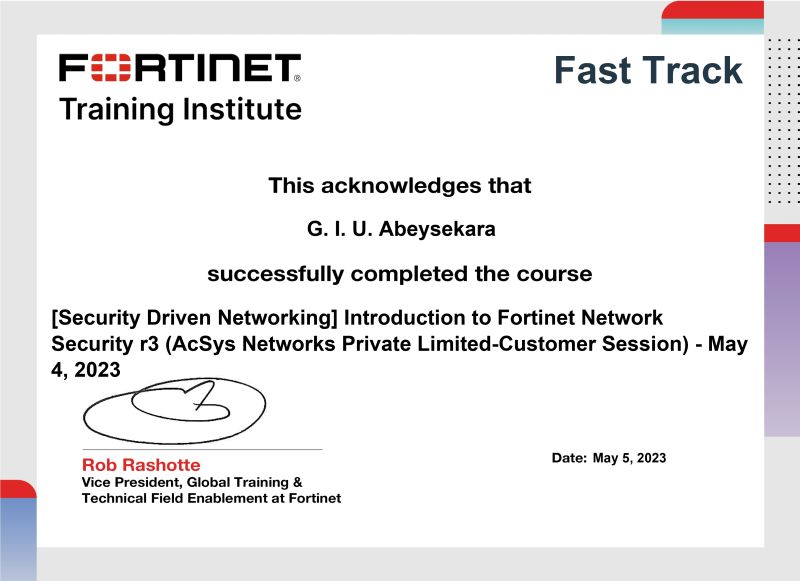 Ishan Udayanga on LinkedIn: #acsys #fortigate Ishan Udayanga on LinkedIn: #acsys #fortigate