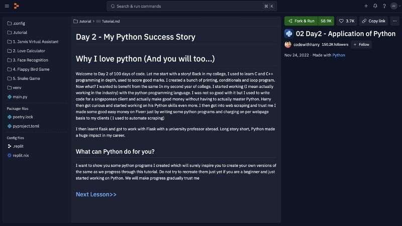 Day 2 of #100DaysOfPython: Exploring Python | Avinash Singh posted on ... Day 2 of #100DaysOfPython: Exploring Python | Avinash Singh posted on ...