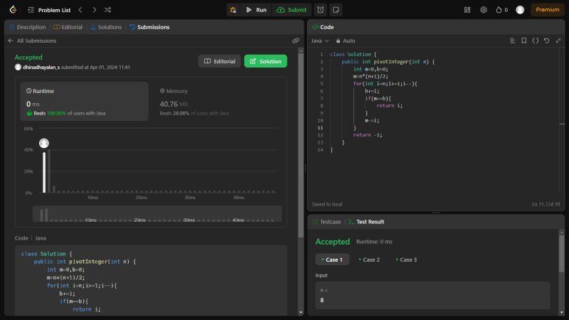 Dhinadhayalan S on LinkedIn: #java #algorithm #codingchallenge # ... Dhinadhayalan S on LinkedIn: #java #algorithm #codingchallenge # ...