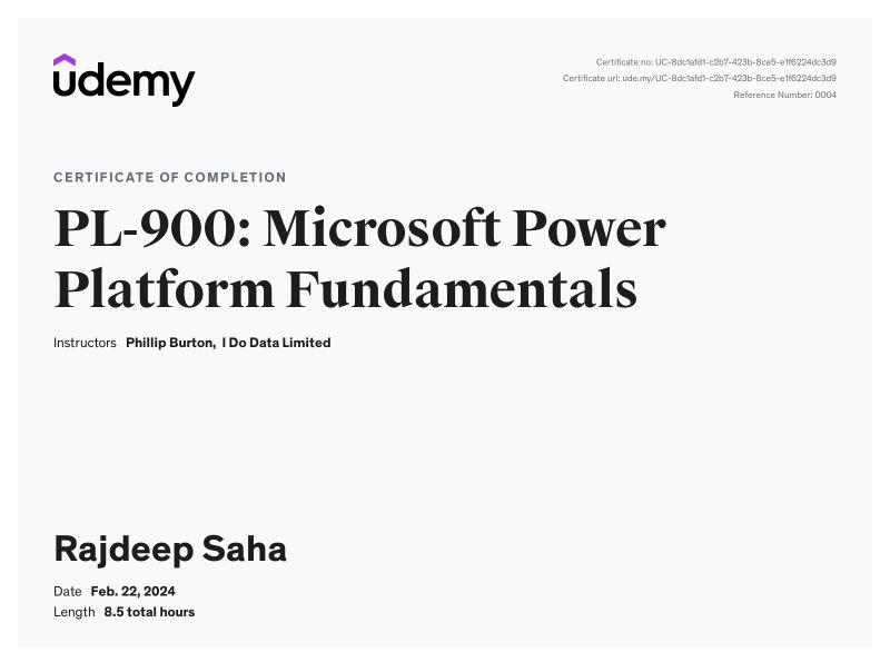 Rajdeep Saha on LinkedIn: #pl900 #microsoftcertification #powerplatform ... Rajdeep Saha on LinkedIn: #pl900 #microsoftcertification #powerplatform ...