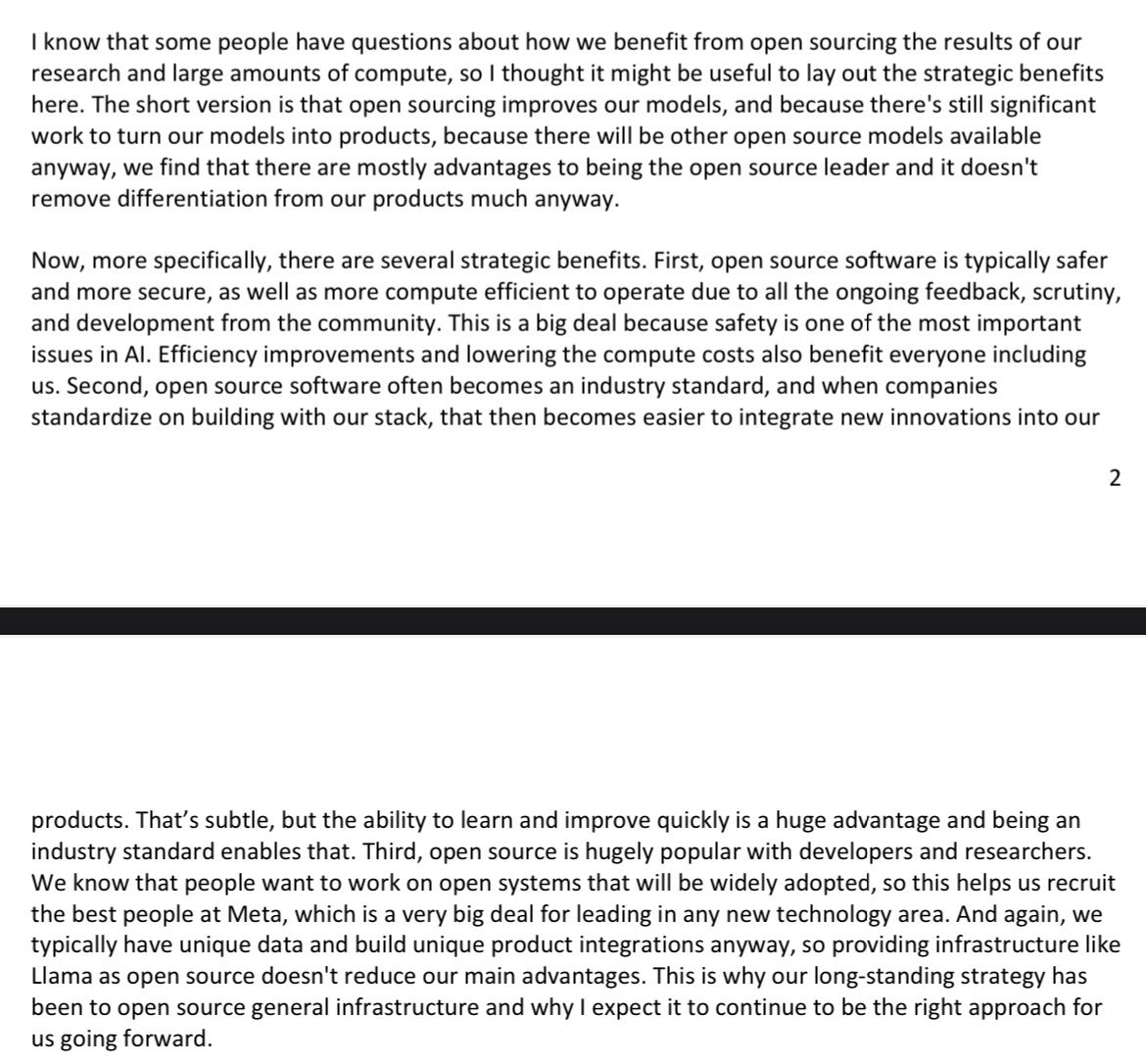 amit paka ☕️ on LinkedIn: Zuck convinced Wall St on open source Llama ... amit paka ☕️ on LinkedIn: Zuck convinced Wall St on open source Llama ...