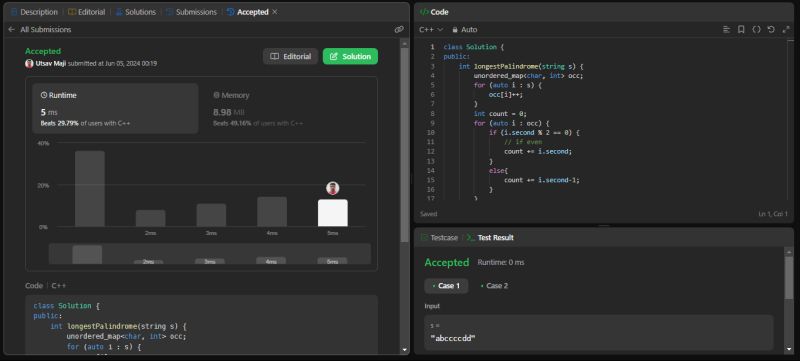 Utsav Maji on LinkedIn: #leetcode #codingjourney #dailycoding #dsa #cpp ... Utsav Maji on LinkedIn: #leetcode #codingjourney #dailycoding #dsa #cpp ...