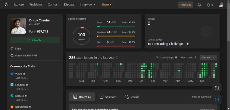 Dhruv Chauhan on LinkedIn: #leetcode #codingjourney #problemsolving # ... Dhruv Chauhan on LinkedIn: #leetcode #codingjourney #problemsolving # ...