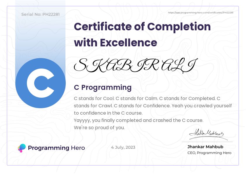 SK ABIR ALI on LinkedIn: #experience #learning #programming # ... SK ABIR ALI on LinkedIn: #experience #learning #programming # ...