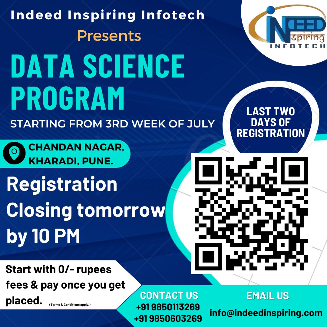 Indeed Inspiring Infotech on LinkedIn: #datascienceprogram # ... Indeed Inspiring Infotech on LinkedIn: #datascienceprogram # ...