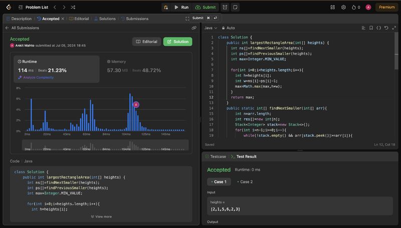Ankit Mahto on LinkedIn: DSA-Day 18; Leetcode Problem:- Largest ... Ankit Mahto on LinkedIn: DSA-Day 18; Leetcode Problem:- Largest ...