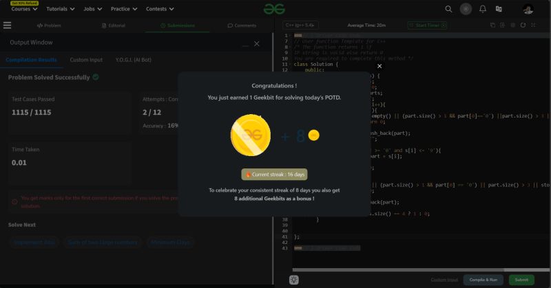 Aditya Mishra on LinkedIn: #potd #codingchallenge #c #programming # ... Aditya Mishra on LinkedIn: #potd #codingchallenge #c #programming # ...