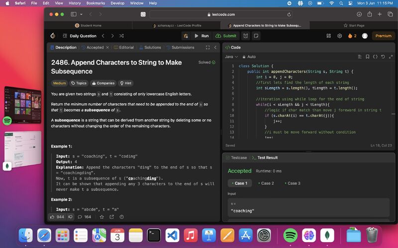 Md Azharuddin on LinkedIn: #leetcode #leetcodedailychallenge #coding #lpu Md Azharuddin on LinkedIn: #leetcode #leetcodedailychallenge #coding #lpu