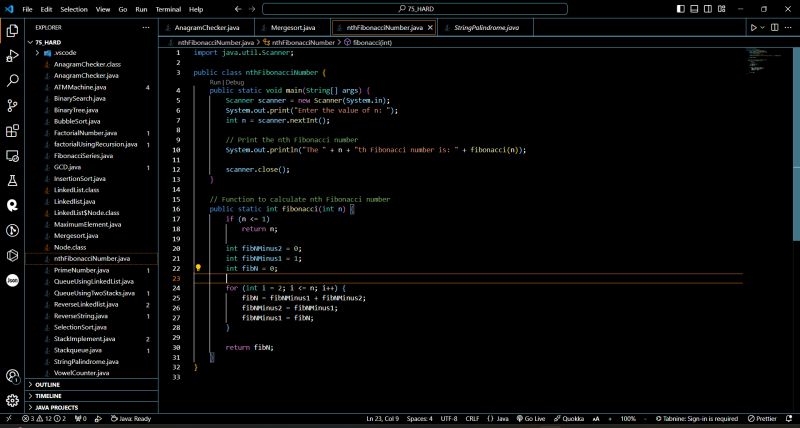 Mohit Singh on LinkedIn: #75hard #datastructures #algorithms # ... Mohit Singh on LinkedIn: #75hard #datastructures #algorithms # ...