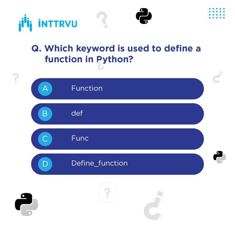 INTTRVU.ai on LinkedIn: #programmingquiz #pythonprogramming # ... INTTRVU.ai on LinkedIn: #programmingquiz #pythonprogramming # ...