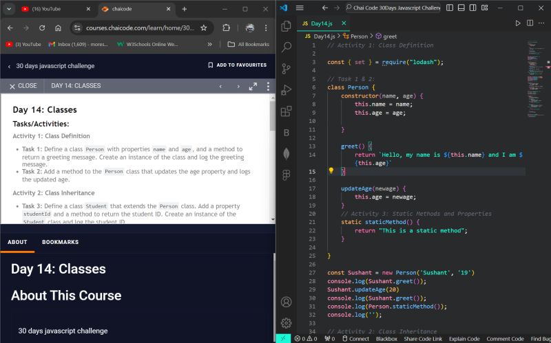 Sushant More on LinkedIn: #javascript #codingchallenge #30daysofcode # ... Sushant More on LinkedIn: #javascript #codingchallenge #30daysofcode # ...