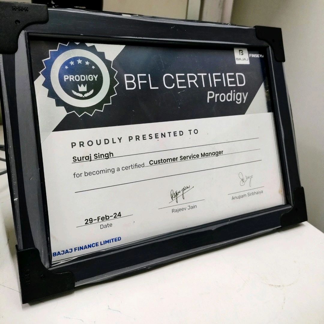 Suraj Singh on LinkedIn: Receiving this certificate has truly made my ... Suraj Singh on LinkedIn: Receiving this certificate has truly made my ...