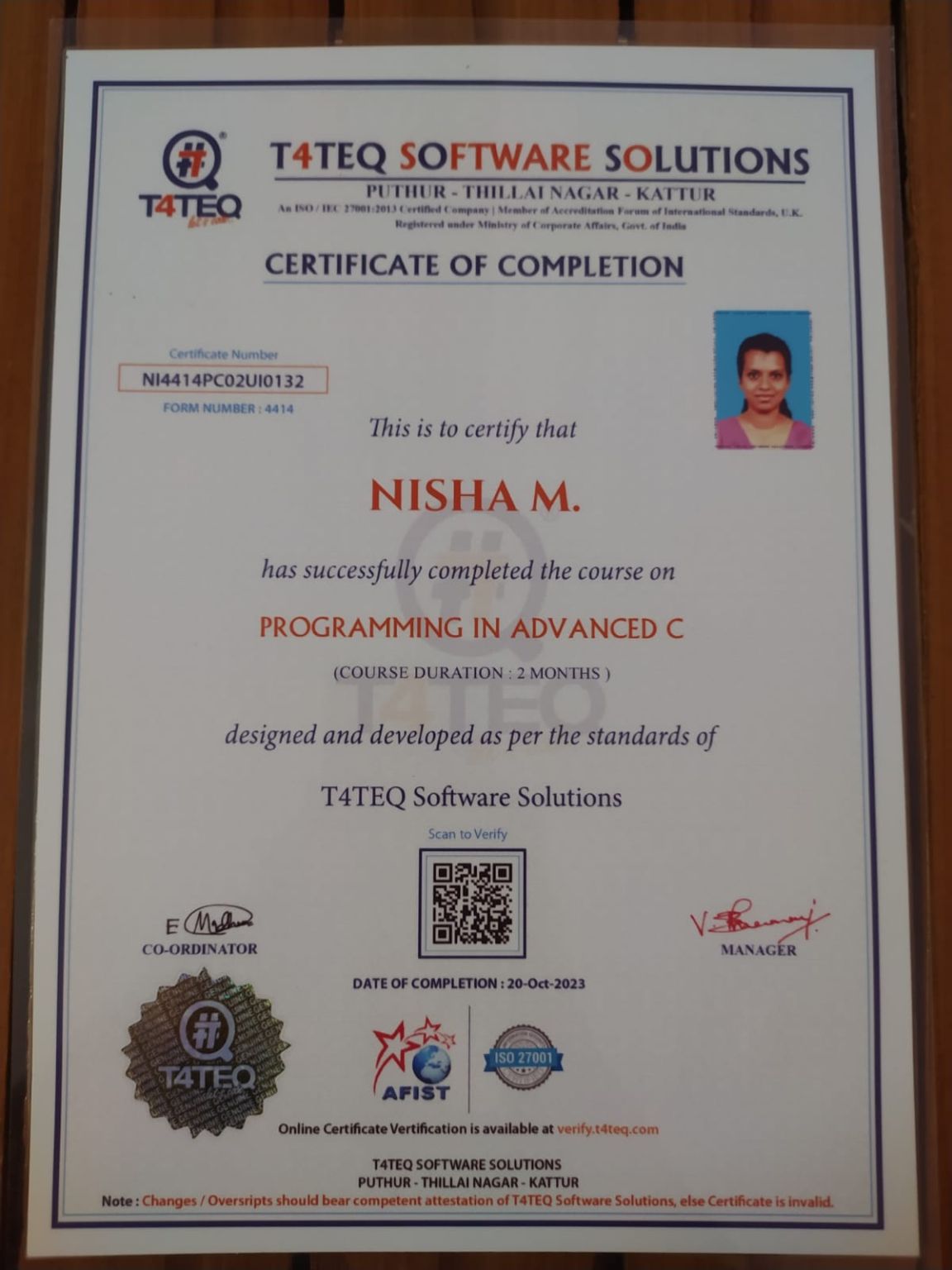 Nisha M on LinkedIn: #happylearning #programming #advancedc Nisha M on LinkedIn: #happylearning #programming #advancedc