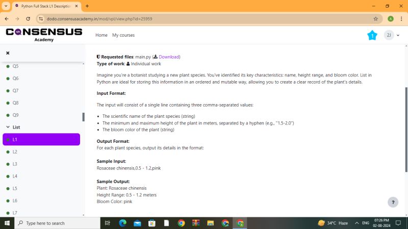 Anbarasi S on LinkedIn: #python #programming #learningjourney # ... Anbarasi S on LinkedIn: #python #programming #learningjourney # ...