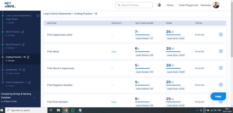 Narender Narra on LinkedIn: #ccbp #30daysofcodingchallenge #javascript ... Narender Narra on LinkedIn: #ccbp #30daysofcodingchallenge #javascript ...