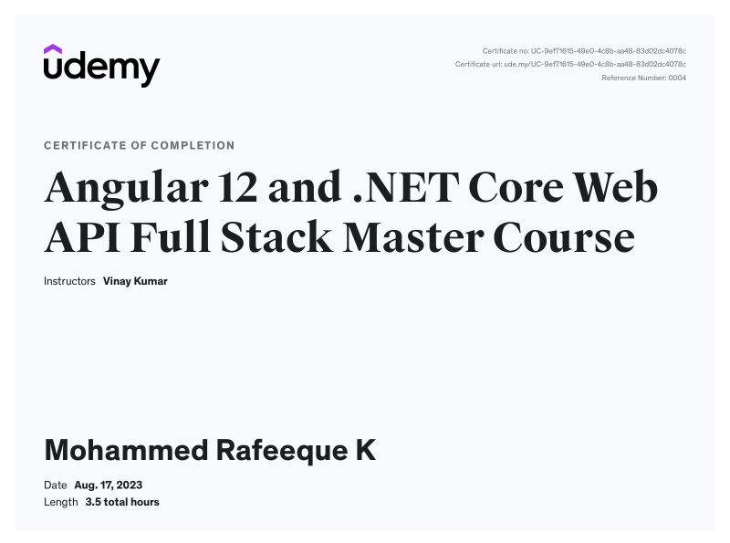 Mohammed Rafeeque K on LinkedIn: #udemy #connections #connection # ... Mohammed Rafeeque K on LinkedIn: #udemy #connections #connection # ...