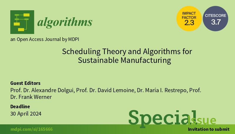Algorithms MDPI on LinkedIn: Algorithms Algorithms MDPI on LinkedIn: Algorithms