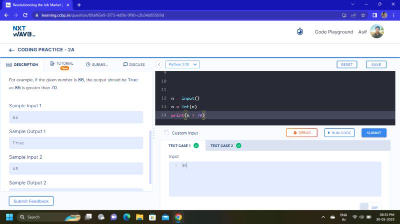Asif Shaik on LinkedIn: #ccbp #nxtwave #fullstack #python #programming Asif Shaik on LinkedIn: #ccbp #nxtwave #fullstack #python #programming