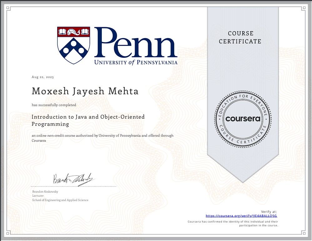 Moxesh Mehta on LinkedIn: #javaprogramming #objectorientedprogramming # ... Moxesh Mehta on LinkedIn: #javaprogramming #objectorientedprogramming # ...