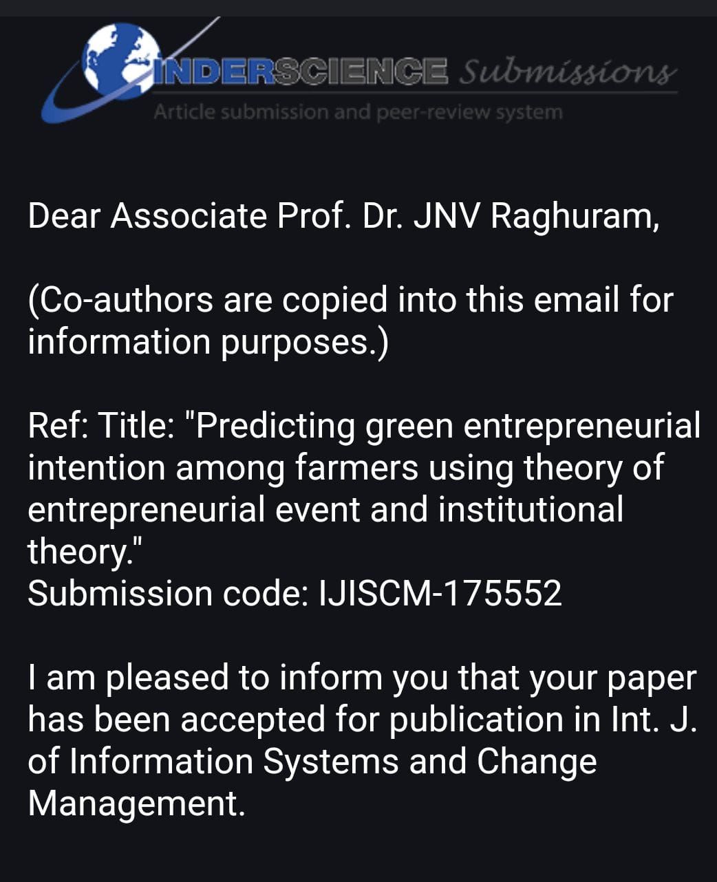 Geetha Krishnan on LinkedIn: #accepted #research #entrepreneurship # ... Geetha Krishnan on LinkedIn: #accepted #research #entrepreneurship # ...