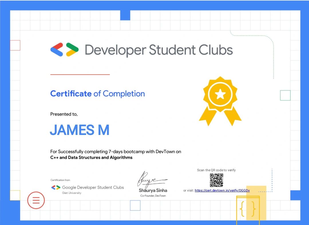 James M on LinkedIn: #cplusplus #datastructures #algorithms # ... James M on LinkedIn: #cplusplus #datastructures #algorithms # ...