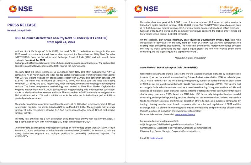 Dr Amit Kumar Sharma on LinkedIn: Derivatives on Nifty Next 50 Index on ... Dr Amit Kumar Sharma on LinkedIn: Derivatives on Nifty Next 50 Index on ...