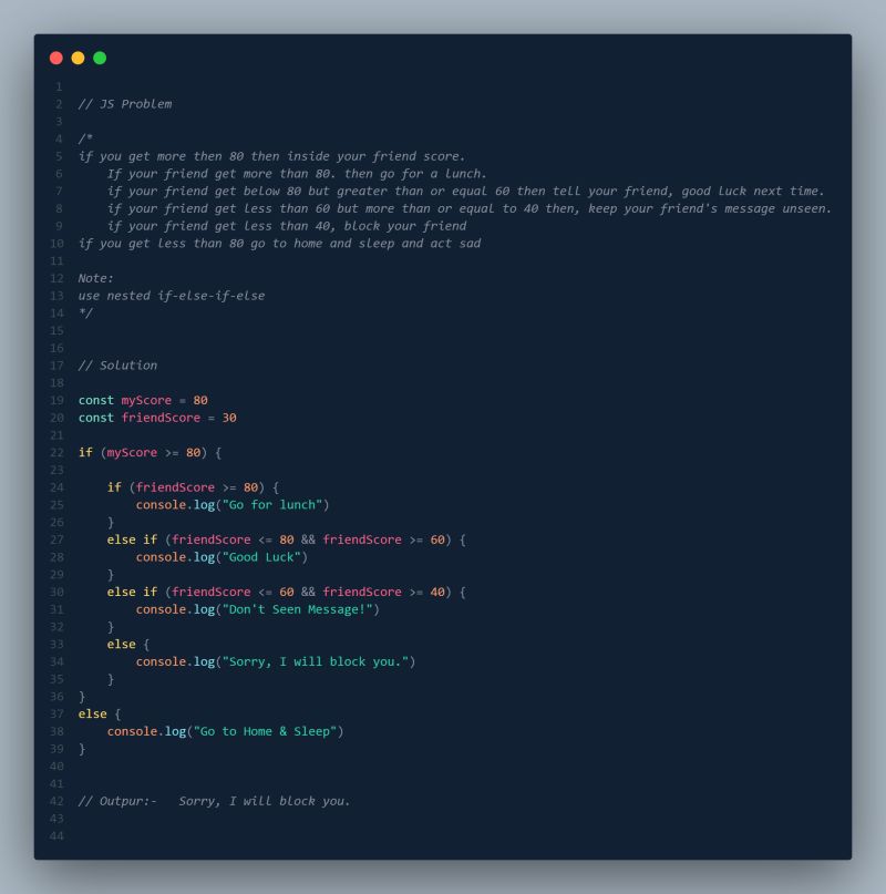 Md Josim Hawladar on LinkedIn: JS Problem Solve 01 Try to solve a ... Md Josim Hawladar on LinkedIn: JS Problem Solve 01 Try to solve a ...
