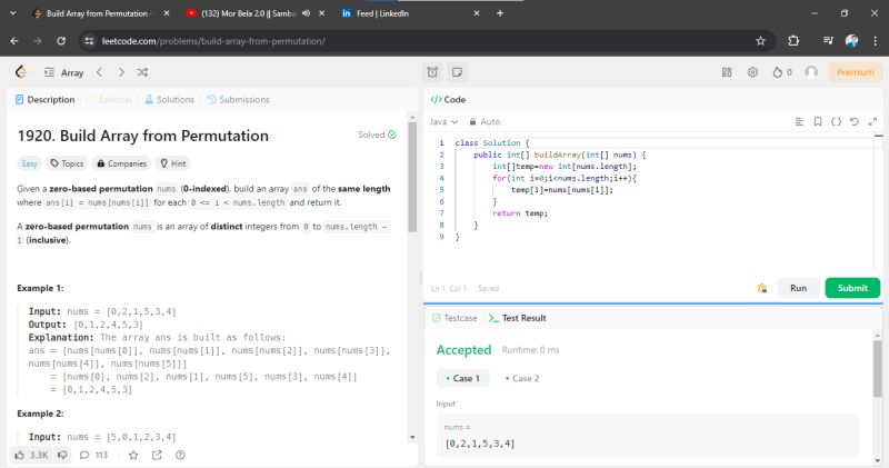 Abinash Das on LinkedIn: #java #leetcode #dsa Abinash Das on LinkedIn: #java #leetcode #dsa