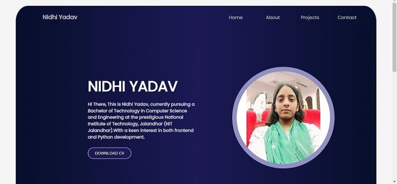 Nidhi Yadav on LinkedIn: #webdevelopment #portfolio #html #css # ... Nidhi Yadav on LinkedIn: #webdevelopment #portfolio #html #css # ...