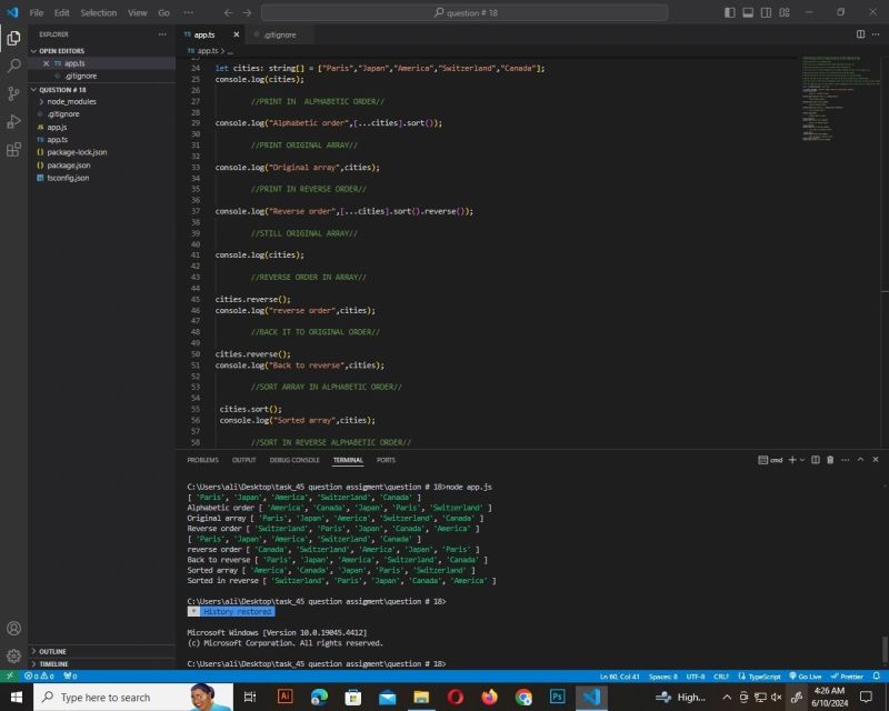 Mahnoor Khalid on LinkedIn: #typescript #arrays #coding #learning # ... Mahnoor Khalid on LinkedIn: #typescript #arrays #coding #learning # ...