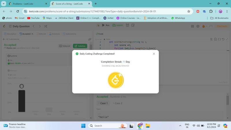 Rhythm Jain on LinkedIn: 🎉 Day 1 of 30: Starting My LeetCode DSA ... Rhythm Jain on LinkedIn: 🎉 Day 1 of 30: Starting My LeetCode DSA ...
