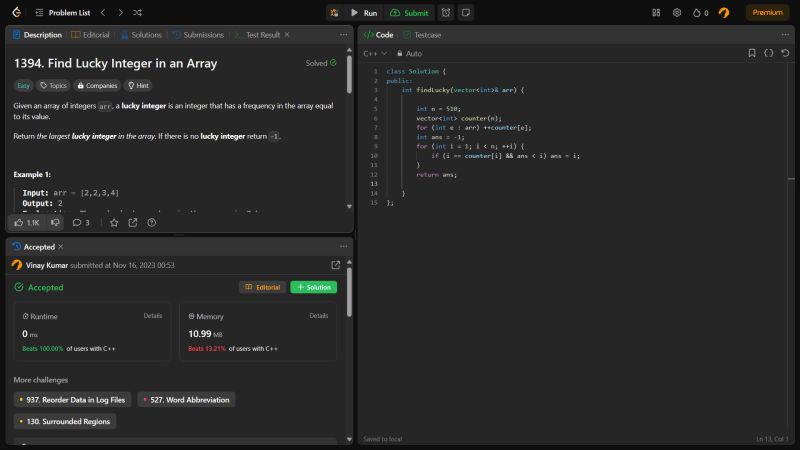 Vinay Kumar on LinkedIn: #edslash #dsawithedslash #leetcode #100daysofcode Vinay Kumar on LinkedIn: #edslash #dsawithedslash #leetcode #100daysofcode