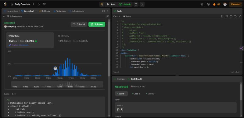 Aditya Raj on LinkedIn: #100daysofcode #leetcode #coding # ... Aditya Raj on LinkedIn: #100daysofcode #leetcode #coding # ...