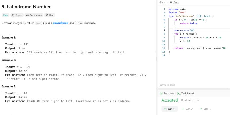 VV Srimannarayana Reddy Tetali on LinkedIn: #leetcode #golang # ... VV Srimannarayana Reddy Tetali on LinkedIn: #leetcode #golang # ...