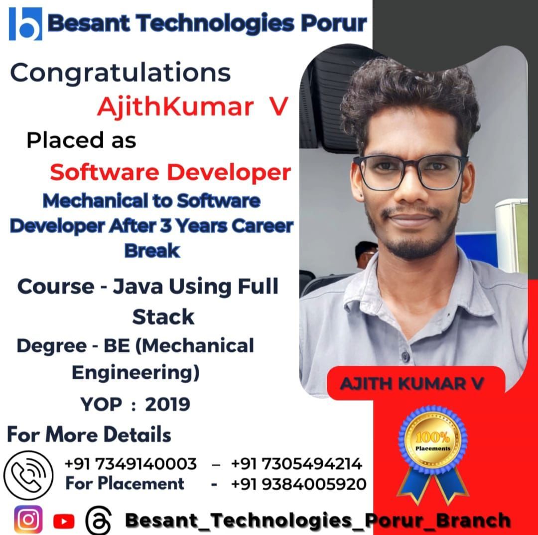 Besant Technologies on LinkedIn: #fullstack #java #python #sql # ... Besant Technologies on LinkedIn: #fullstack #java #python #sql # ...