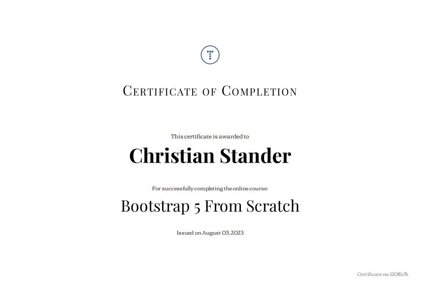 Christian Stander on LinkedIn: #bootstrap5 #webdevelopment #coding # ... Christian Stander on LinkedIn: #bootstrap5 #webdevelopment #coding # ...