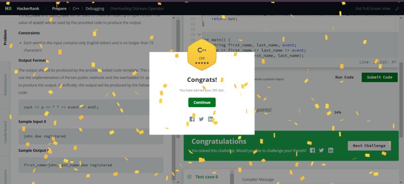 Shristi Priya on LinkedIn: #cplusplus #coding #hackerrank # ... Shristi Priya on LinkedIn: #cplusplus #coding #hackerrank # ...