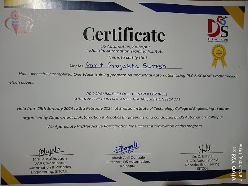 Prajakta Parit on LinkedIn: #dsautomation #automation Prajakta Parit on LinkedIn: #dsautomation #automation