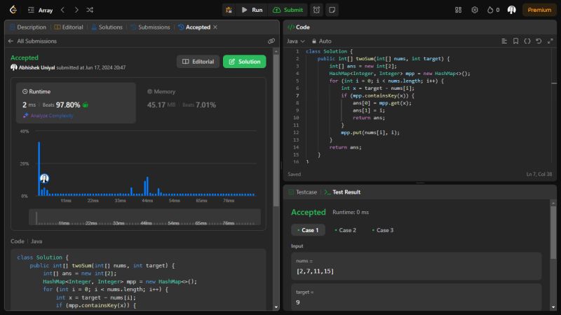 Abhishek Uniyal on LinkedIn: #100daysofcode #day1 #leetcode # ... Abhishek Uniyal on LinkedIn: #100daysofcode #day1 #leetcode # ...