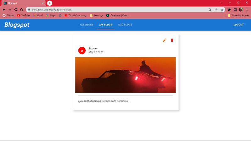 Ajay Muthukumaran on LinkedIn: #mernstack #reactjs #nodejs #mongodbatlas Ajay Muthukumaran on LinkedIn: #mernstack #reactjs #nodejs #mongodbatlas